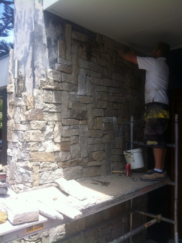Sandstone cladding – stack stone veneer – Sydney Stone Company